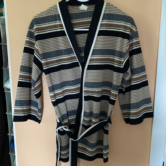 Sweaters | Vintage Striped Cardigan M | Poshmark